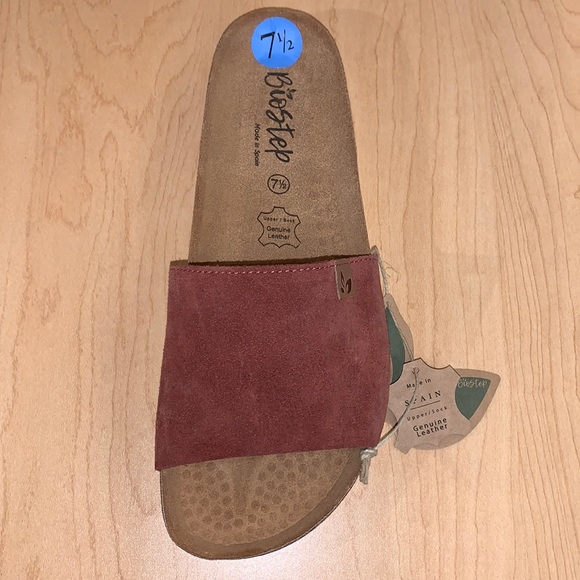 Biostep | Shoes | Biostep Womens Genuine Leather Slide Sandal | Poshmark